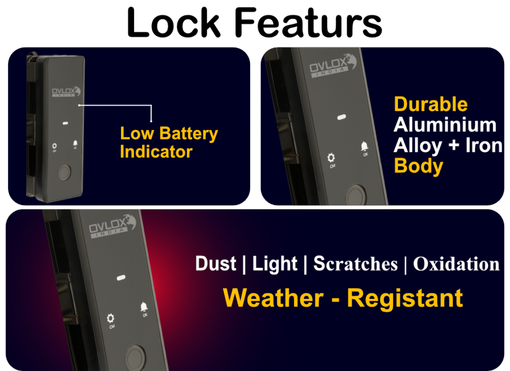 OSGL -01 Smart Office Lock - Ovlox India